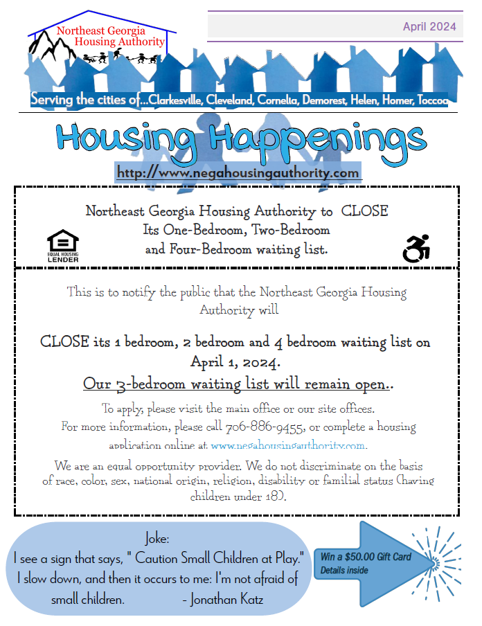 Resident Services | Northeast GA Housing Authority